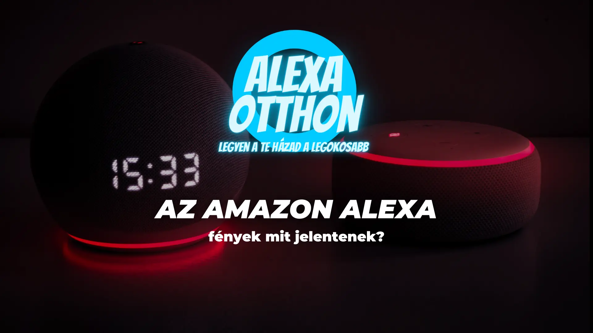 Az Amazon alexa fények mit jelentenek? | Alexa Otthon